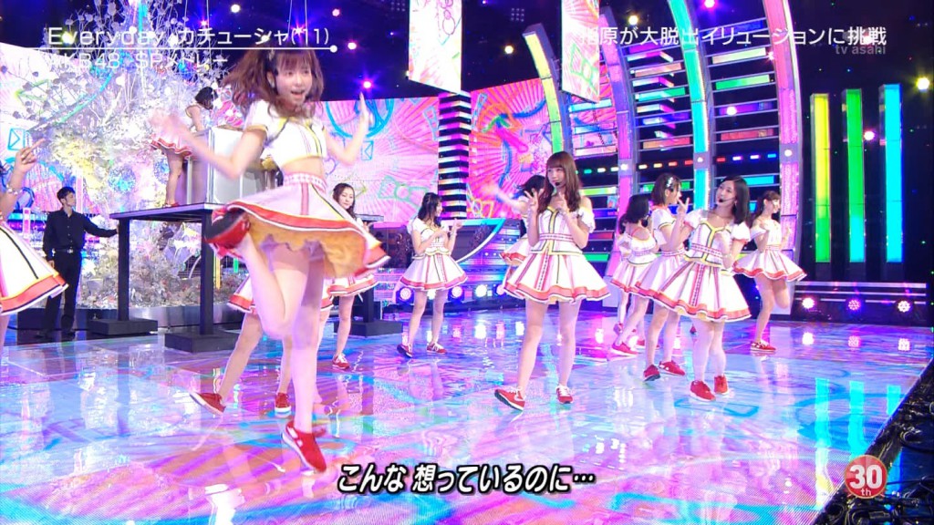 AKB48島崎遥香ちゃんがMステでパンチラ！？（キャプ&GIF動画） - AKBと坂道の画像まとめブログ ガゾ速！