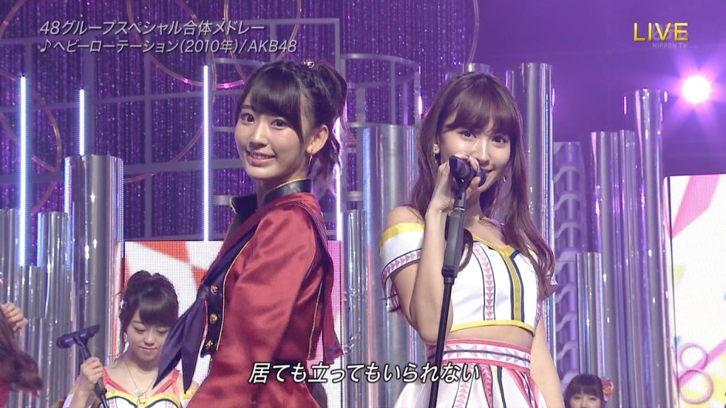 48グループメンバーがベストアーティスト2015でスペシャルコラボメドレーを披露！（キャプ） - AKBと坂道の画像まとめブログ ガゾ速！