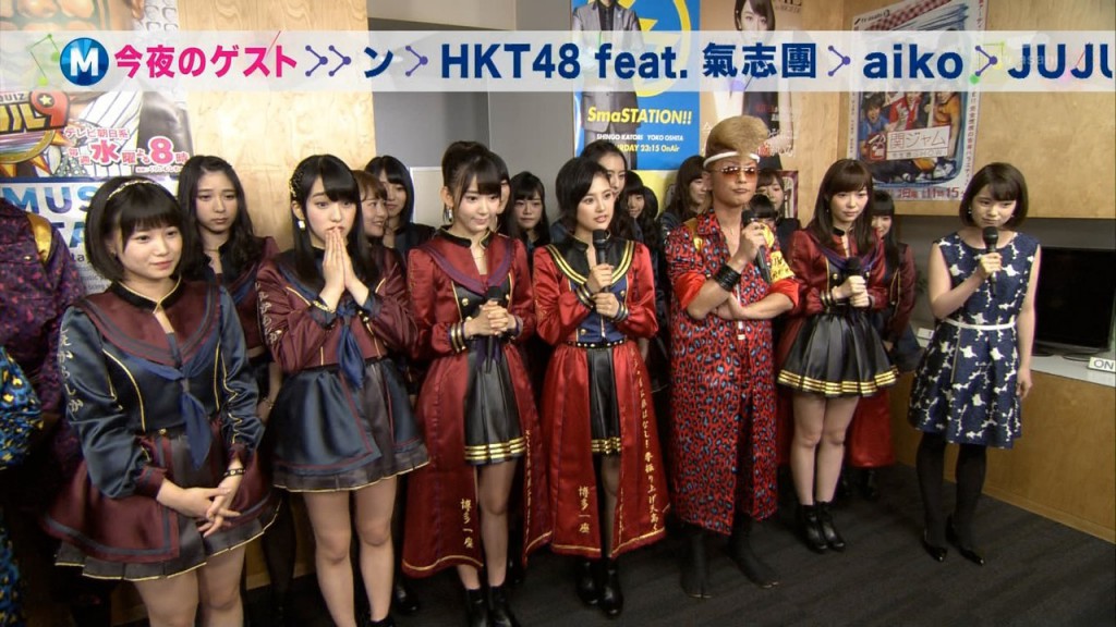 HKT48がMステで氣志團とのコラボシングル『しぇからしか!』をテレビ初披露！（キャプ） - AKBと坂道の画像まとめブログ ガゾ速！