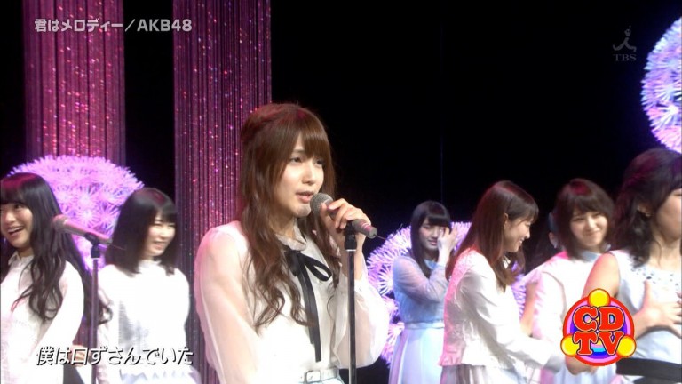 AKB48がCDTVで『君はメロディー』を披露！（キャプ画像） - AKBと坂道の画像まとめブログ ガゾ速！